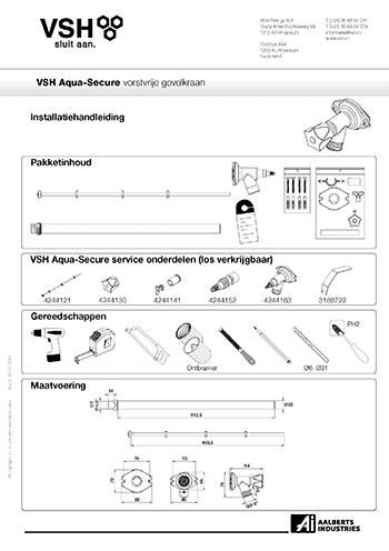 VSH Aqua Secure montage instructie - Aalberts IPS NL